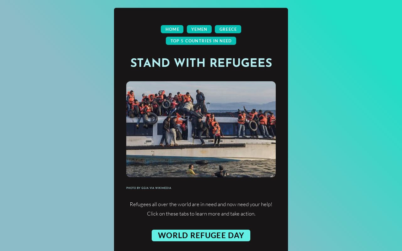 Stand with Refugees